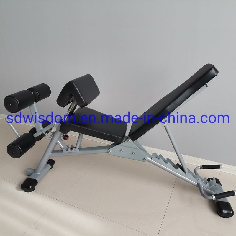 Gym Fitness Equipment Multi Function Adjustable Bench for Weight ...