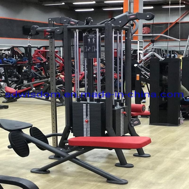Commercial Fitness Machine Multi 4 Stations Gym Equipment Cross Trainer