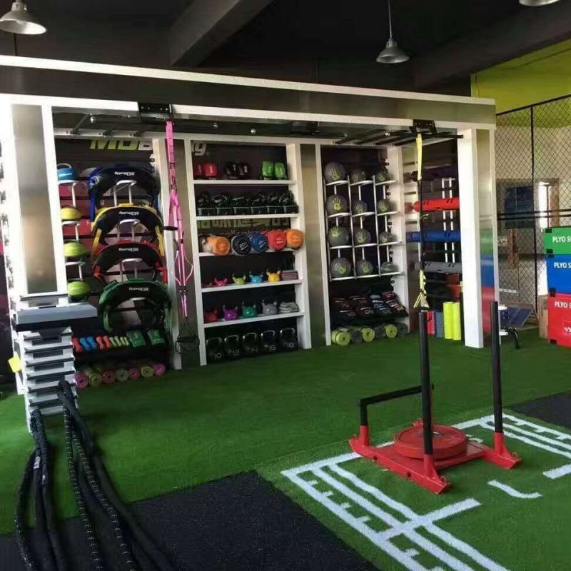 Commercial Gym Fitness Equipment Cross Wall Standing Rack Cross Fit Rig ...