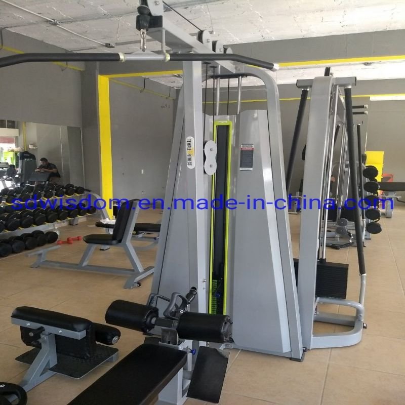 Fitness Machines Gym Equipments Lat Pulldown / Long Pull Dual Function ...